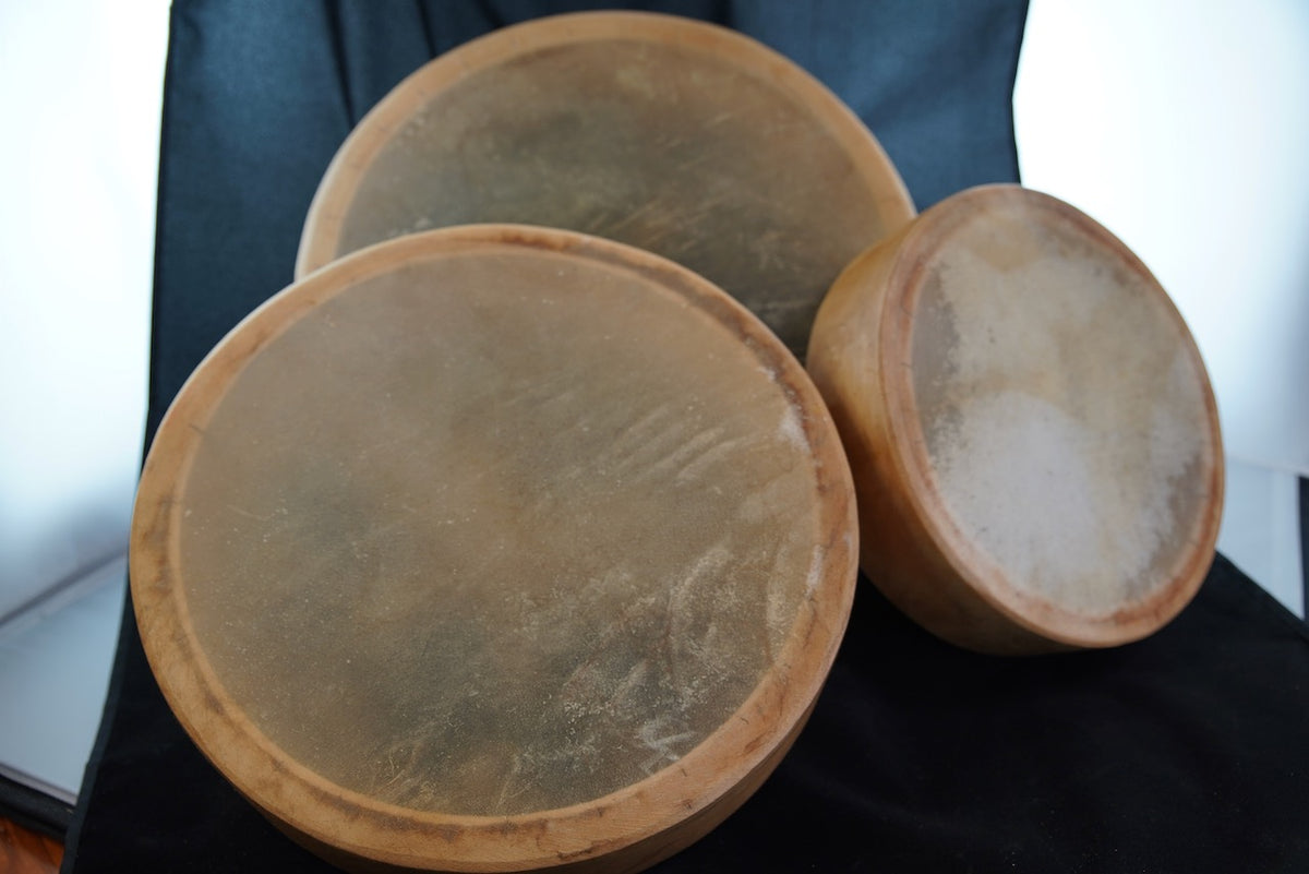 Hand Drum Natural Rawhide – Harts Lake Trading Post